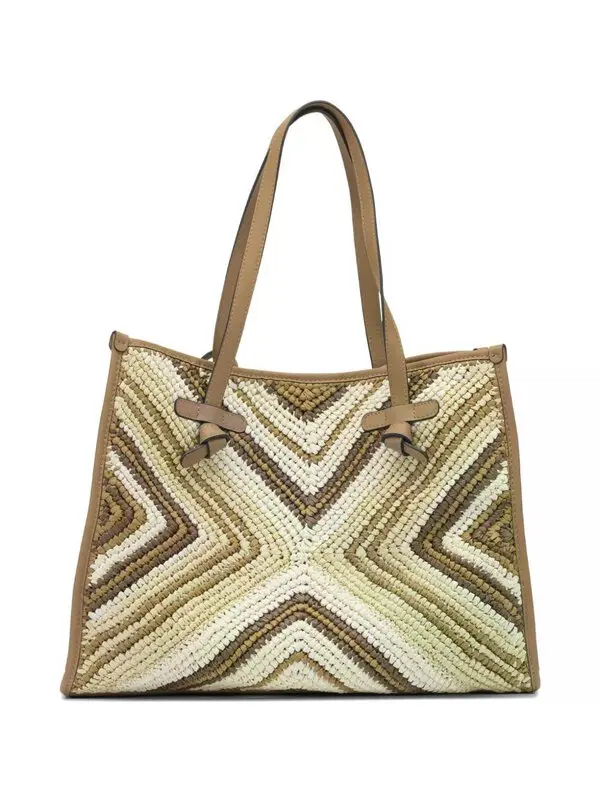GIANNI CHIARINI Geometric Tote Bag