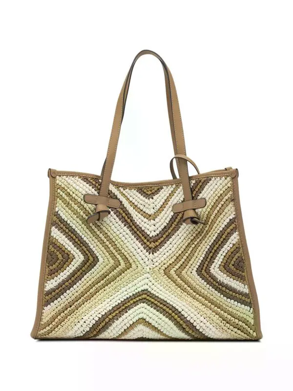 GIANNI CHIARINI Geometric Tote Bag