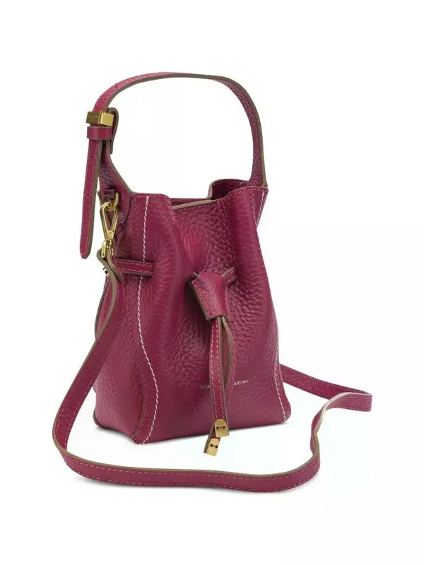 GIANNI CHIARINI Sienna Drawstring Leather Tote Bag