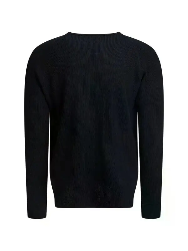 BEAMS Waffle-texture Long-sleeve T-shirt
