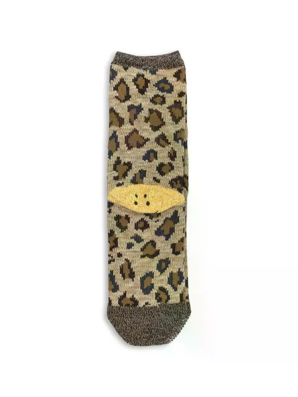 Kapital Animal-print Socks - Neutrals