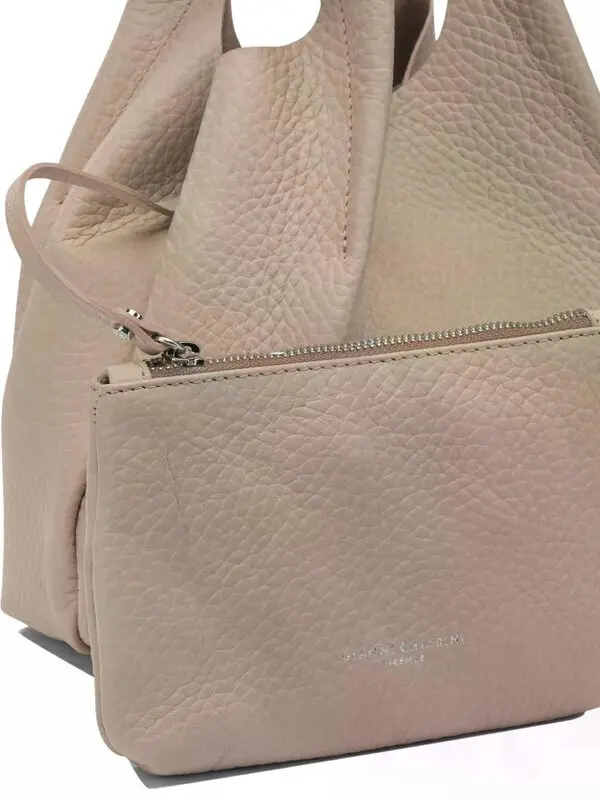 GIANNI CHIARINI Dua Leather Tote Bag - Neutrals