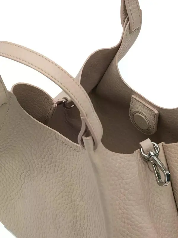 GIANNI CHIARINI Dua Leather Tote Bag - Neutrals