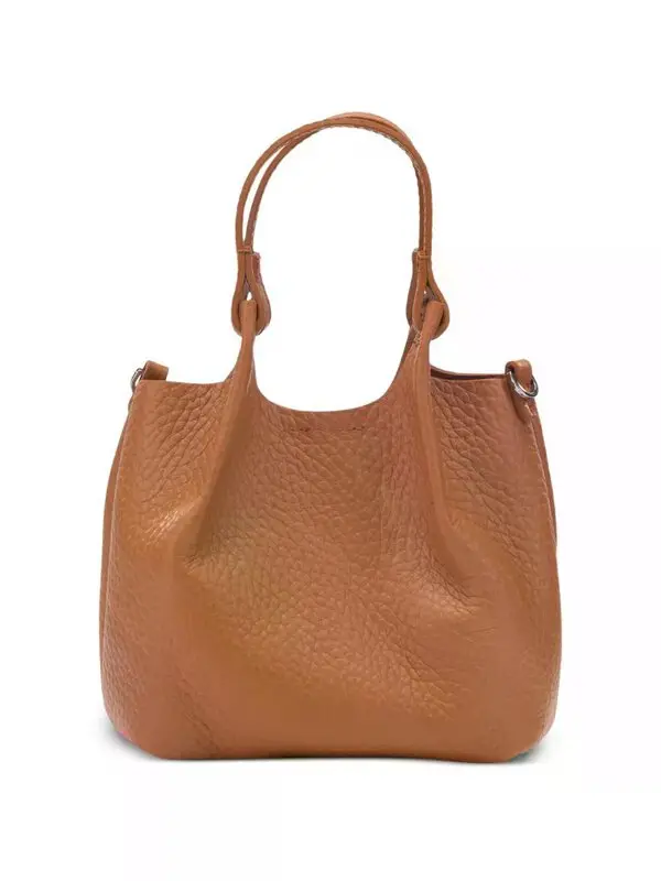 GIANNI CHIARINI Pebble-grain Leather Tote