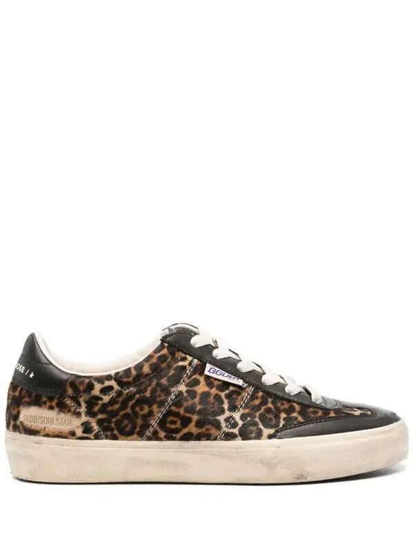 GOLDEN GOOSE Soul-star Leather Sneakers - Multi