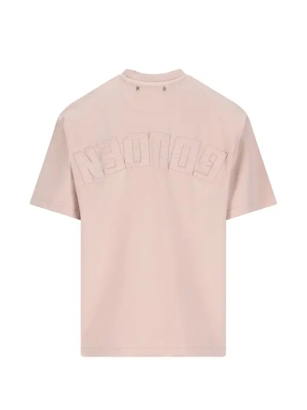 GOLDEN GOOSE Printed Cotton T-shirt - Grey