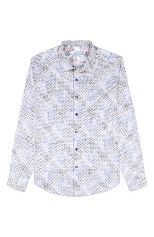 Robert Graham Shillibeer Stretch Cotton Button-up Shirt