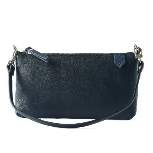 TIN MARIN Elia Convertible Leather Bag/clutch - Black