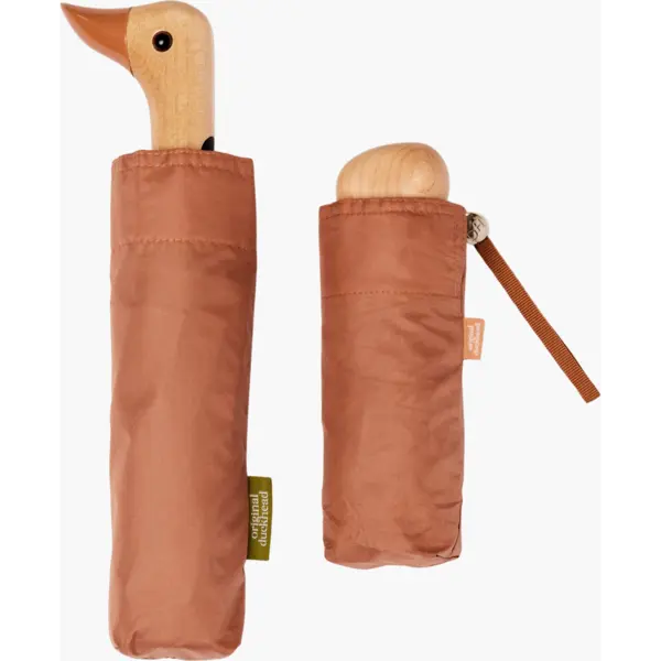 ORIGINAL DUCKHEAD Mini Compact Umbrella - Mocha Mousse
