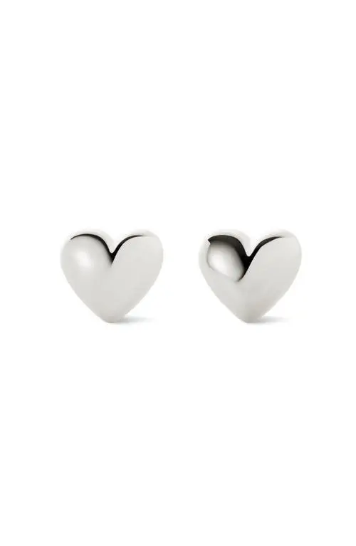 ANA LUISA Lev Stud Earrings - Silver