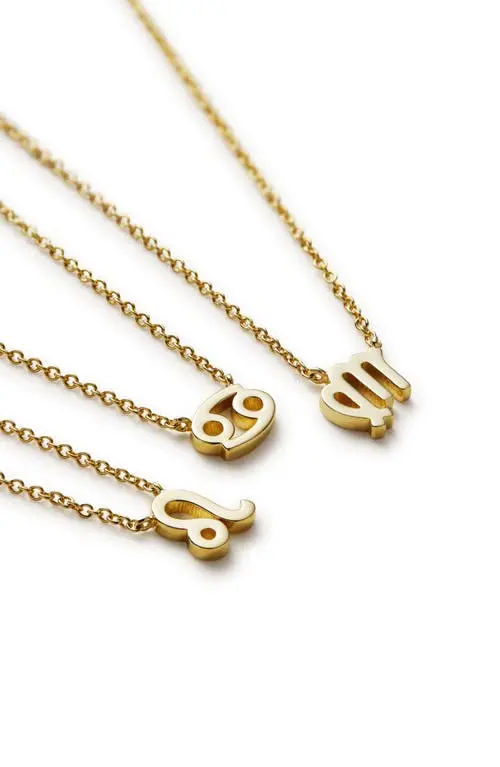 ANA LUISA Zodiac Pendant Necklace - Aries