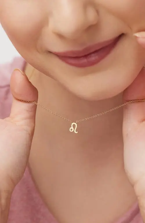 ANA LUISA Zodiac Pendant Necklace - Aries