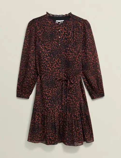 HOBBS LONDON Monikah Fit & Flare Mini Dress