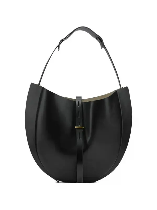 MINOBOSSI Liz Panelled Shoulder Bag - Black