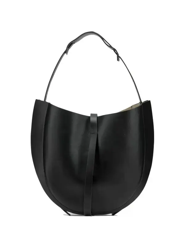 MINOBOSSI Liz Panelled Shoulder Bag - Black