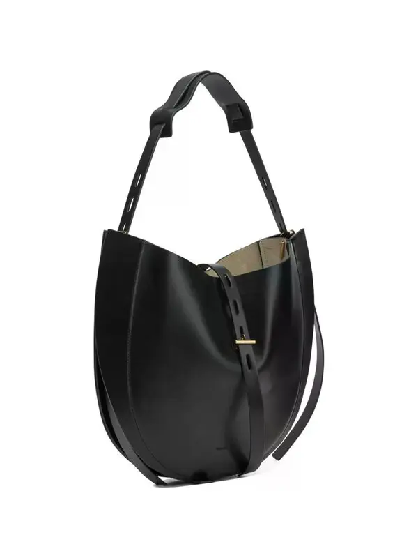 MINOBOSSI Liz Panelled Shoulder Bag - Black