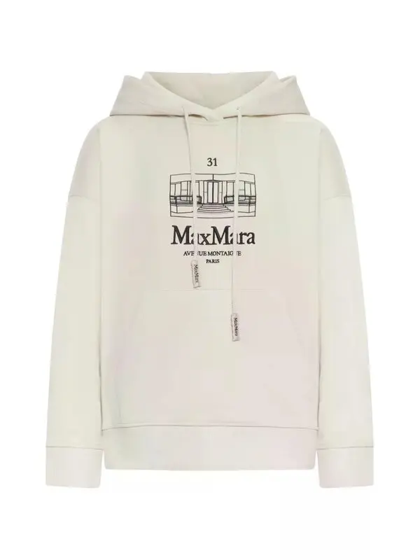 Max Mara Graphic Hoodie