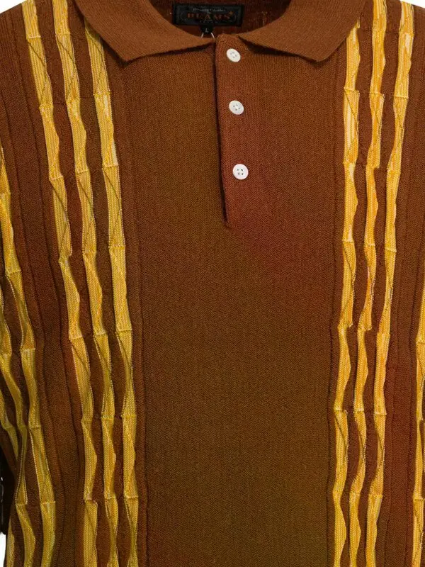BEAMS Polo-collar Sweater
