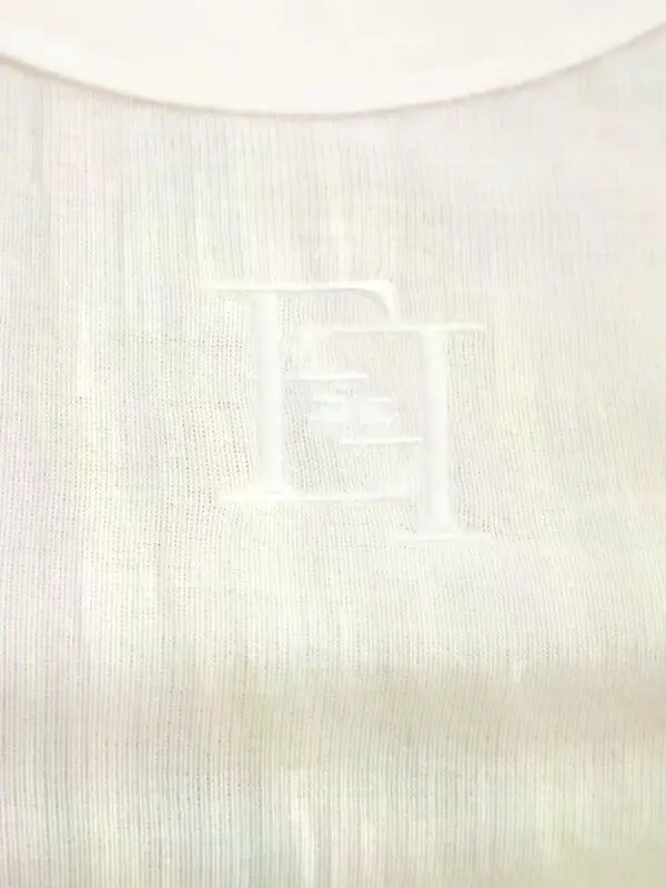 Elisabetta Franchi Logo-embroidered Tank Top