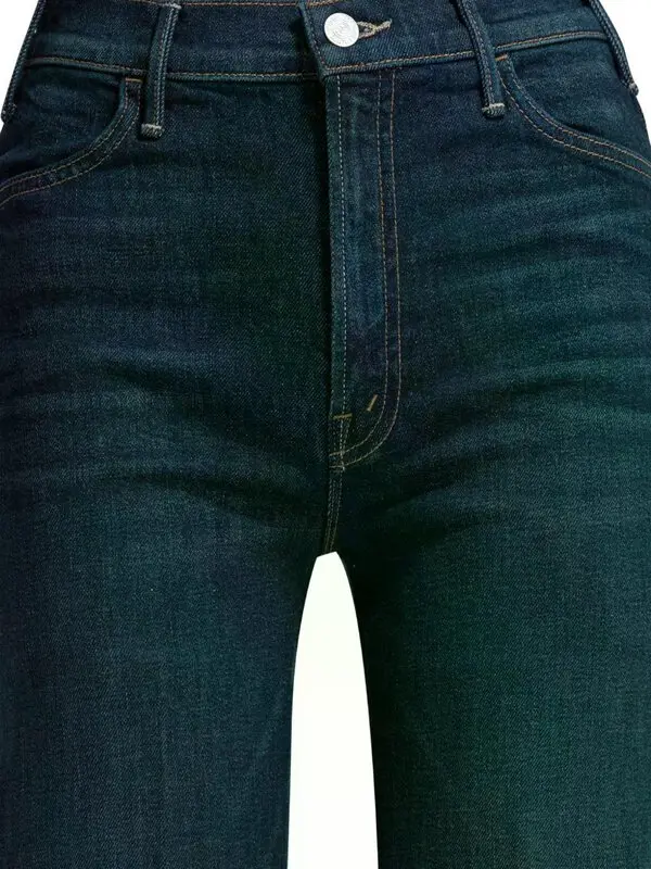 MOTHER Regular Fit Cuffed Jeans