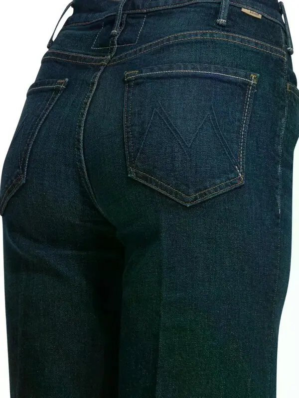 MOTHER Regular Fit Cuffed Jeans