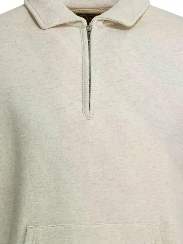 BEAMS Half-zip Pocket Sweatshirt
