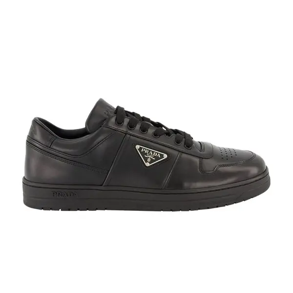 Prada Downtown Lace-up Sneakers - Black