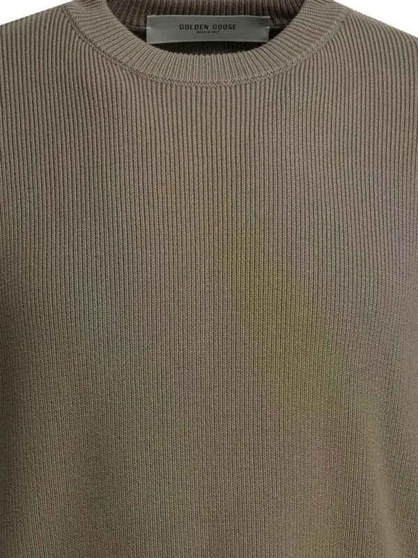GOLDEN GOOSE Ribbed-knit Sweater