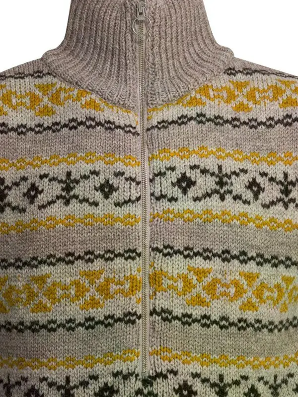 Kapital Quarter-zip Sleeveless Sweater Vest