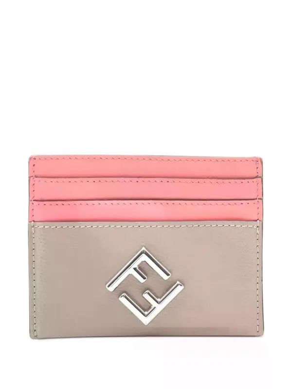 Fendi 2000s Ff Diamonds Cardholder - Neutrals