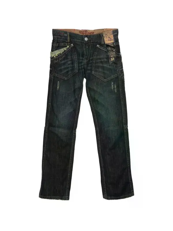 TOUGH JEANSMITH Distressed Trousers