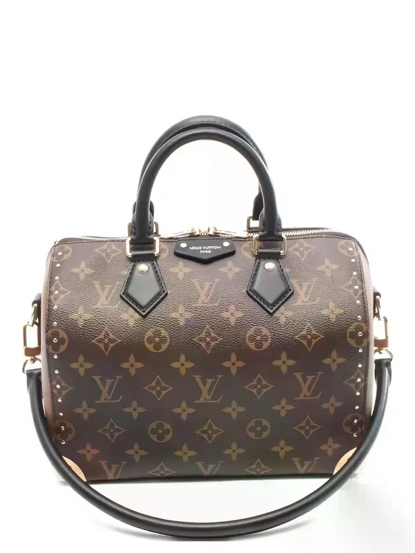 LOUIS VUITTON 2021s Speedy 25 Tote Bag - Brown