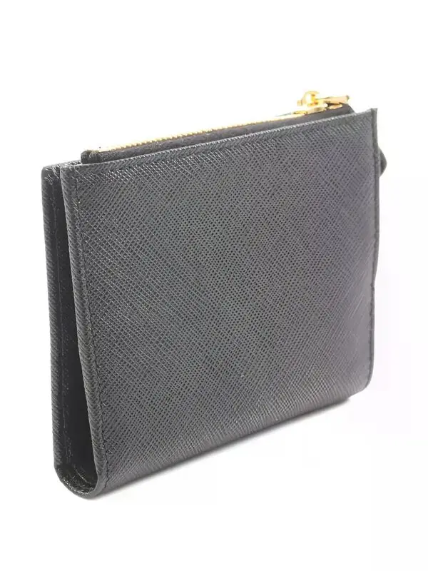 Prada 20s Logo-plaque Bi-fold Wallet