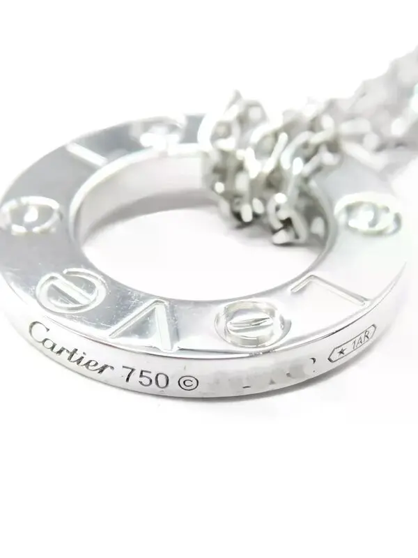 CARTIER 2010s Love Circle Diamond Necklace