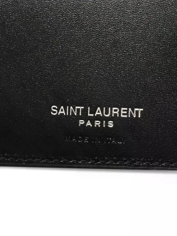 Saint Laurent 2020s Logo-appliqué Leather Wallet