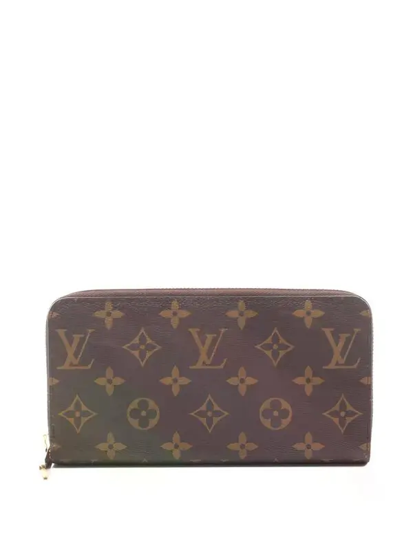 LOUIS VUITTON 2021 Monogram Zip Wallet - Brown