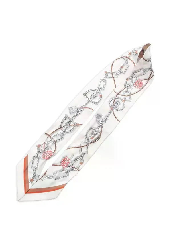 Hermès 2000s Twilly C'est La Fête Scarf