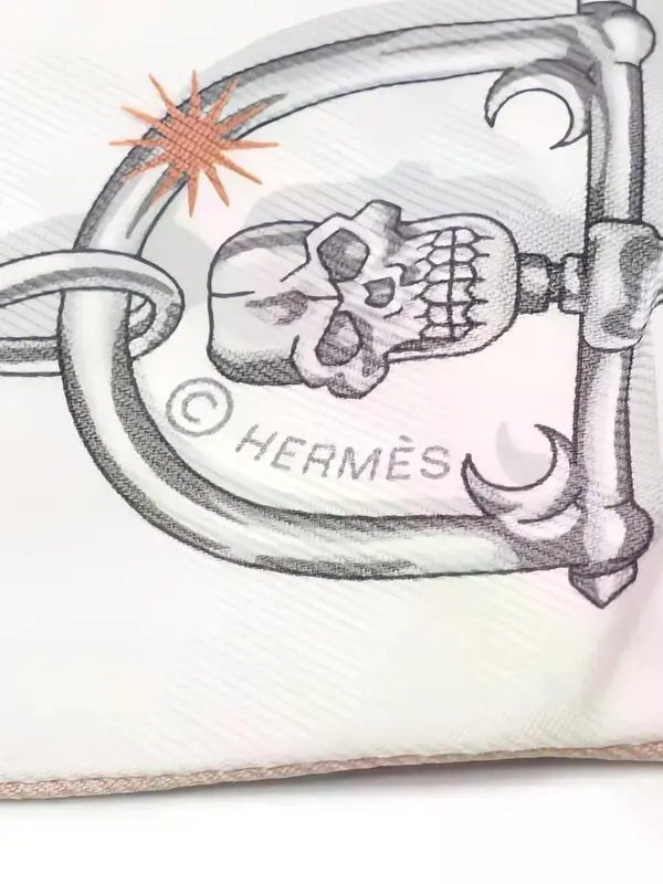 Hermès 2000s Twilly C'est La Fête Scarf