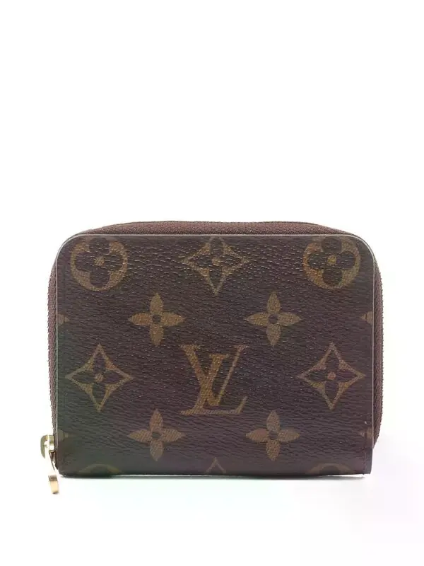 LOUIS VUITTON 2012 Monogram Zip Wallet