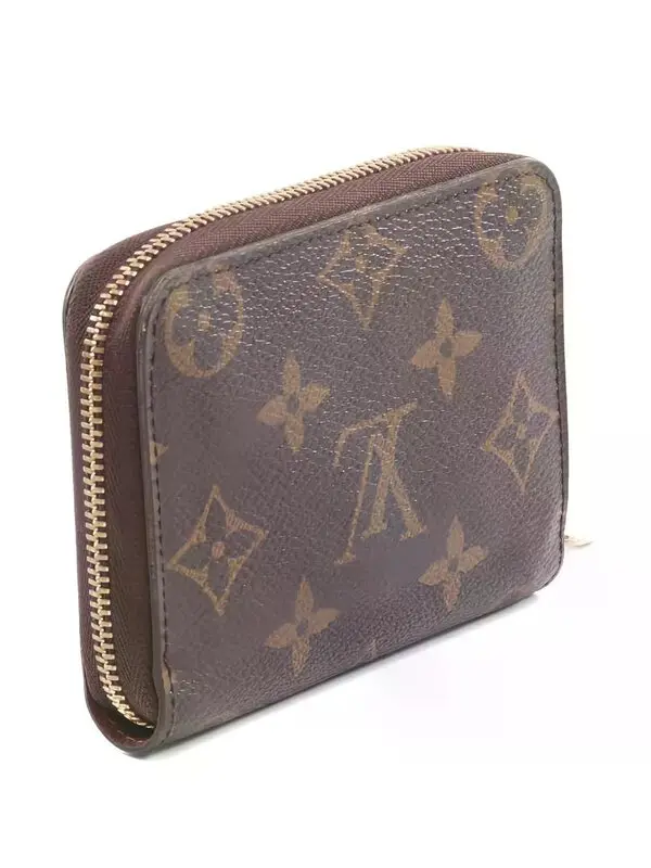 LOUIS VUITTON 2012 Monogram Zip Wallet