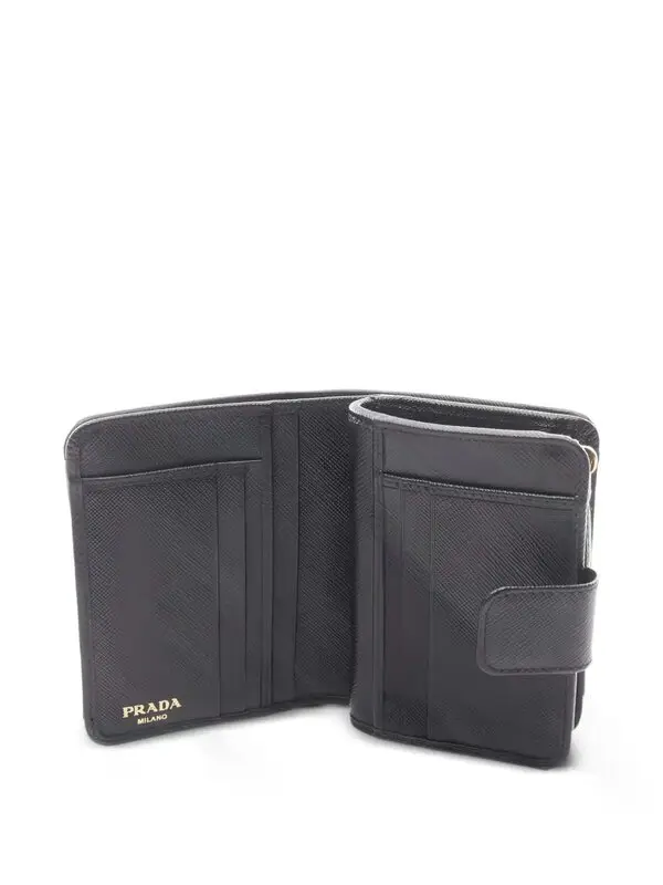 Prada 2010s Bi-fold Leather Wallet