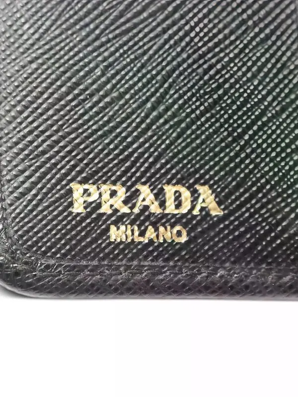 Prada 2010s Bi-fold Leather Wallet