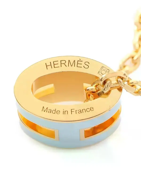 Hermès 2020s Letter Pendant Necklace