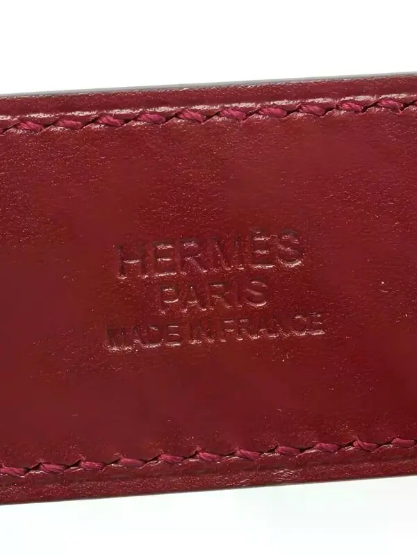 Hermès 2008 Leather Scarf Belt Accessory