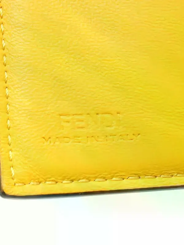 Fendi 00s Trifold Leather Wallet