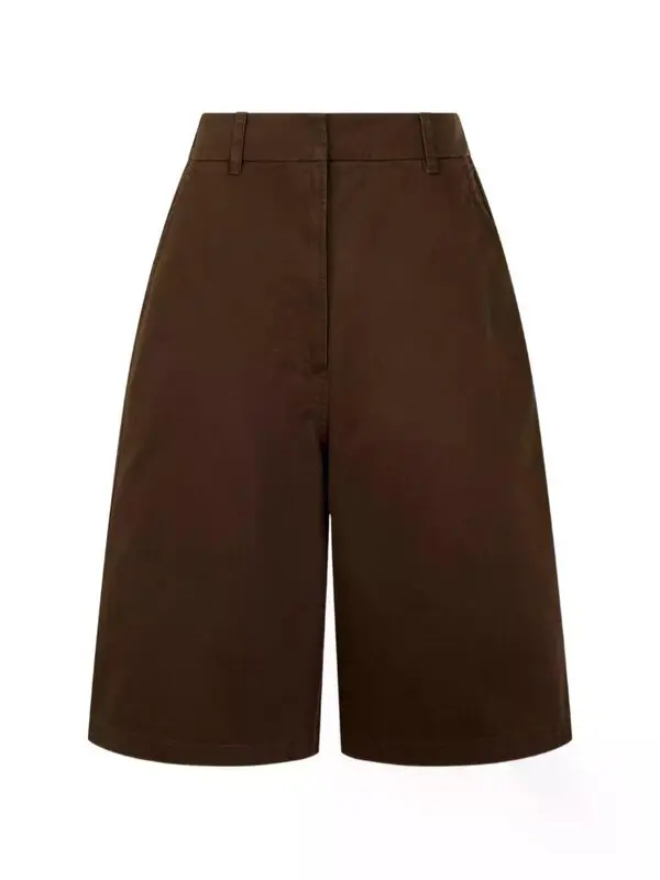 STUDIO TOMBOY Wide-leg Shorts - Brown