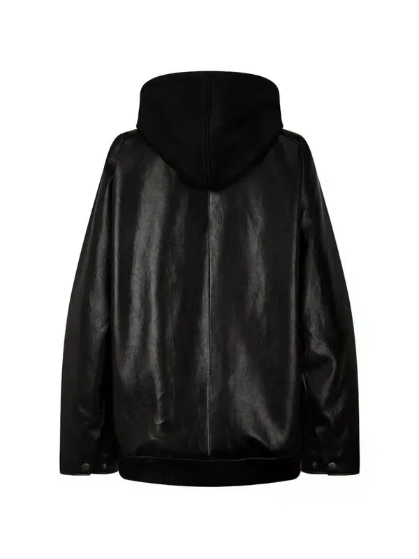 STUDIO TOMBOY Zip-up Synthetic Leather Jacket