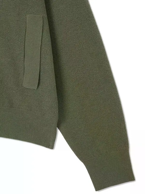 STUDIO TOMBOY Zip-up Cardigan - Green
