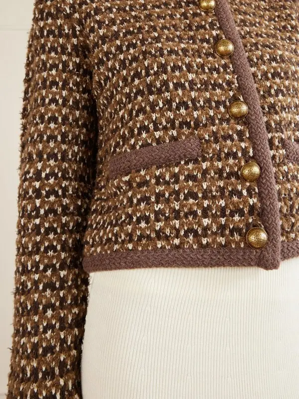 Altuzarra Conroy Woven Jacket - Brown