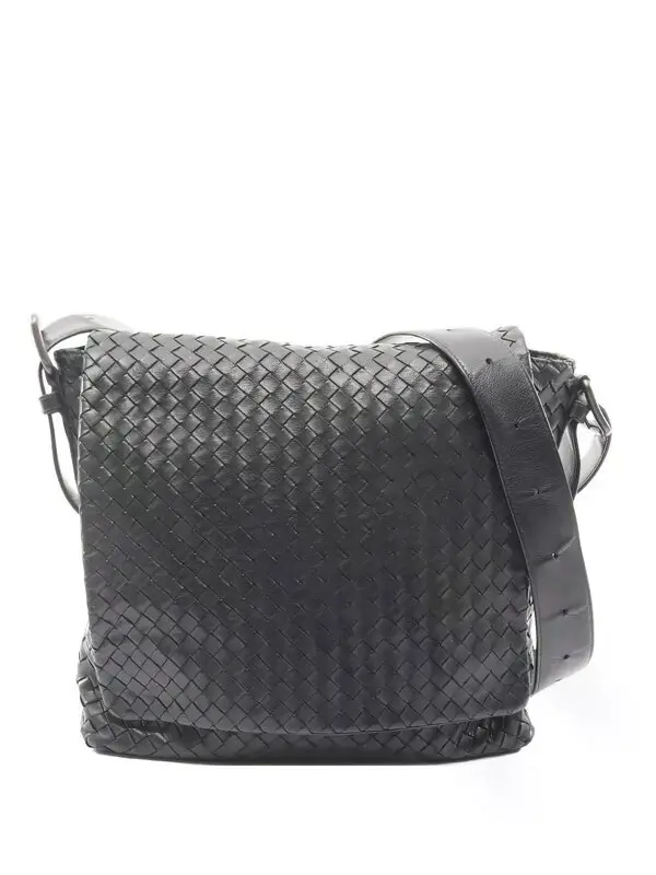 Bottega Veneta 00s Leather Shoulder Bag